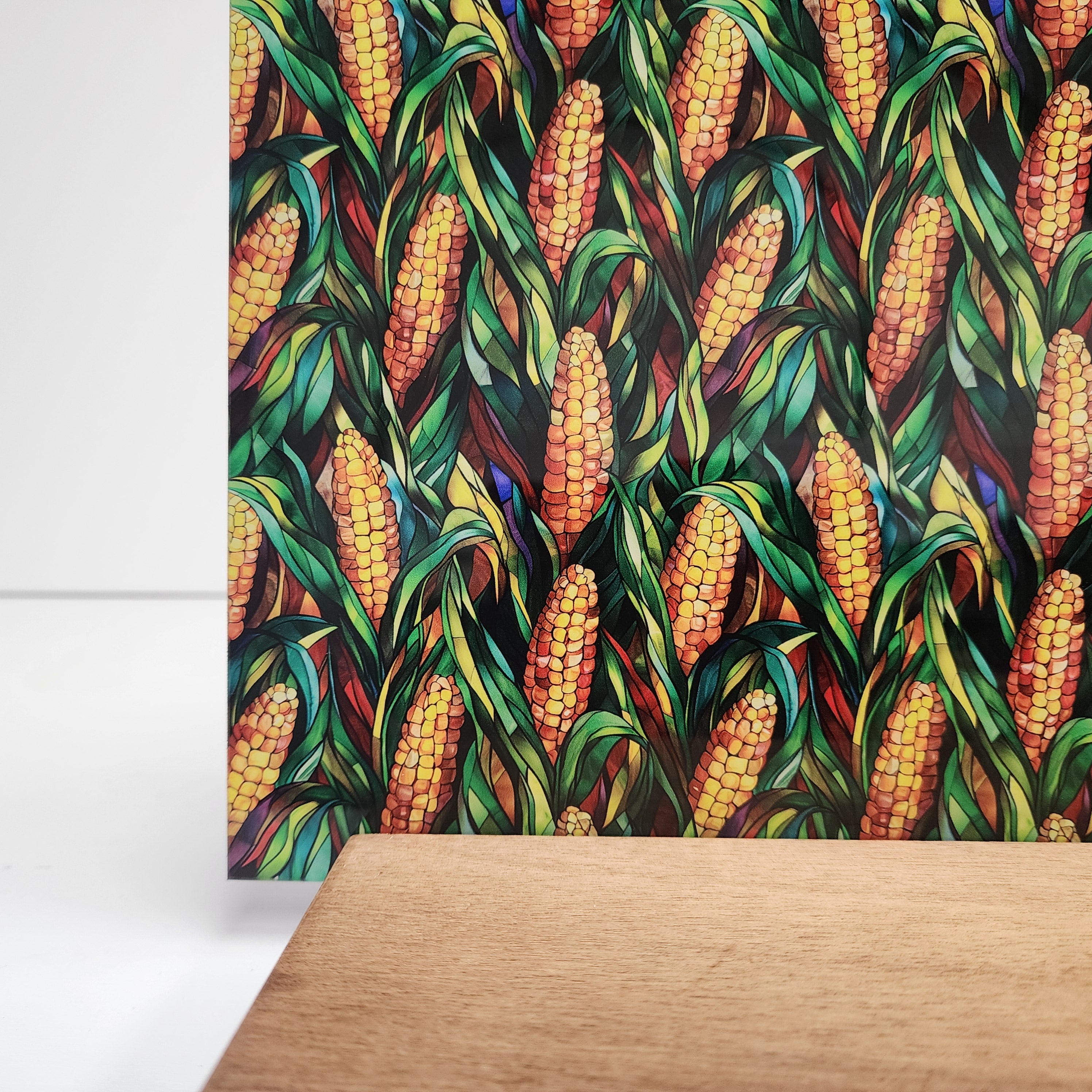 PatternPly® Full Coverage Stained Glass Corn – Smokey Hill Designs