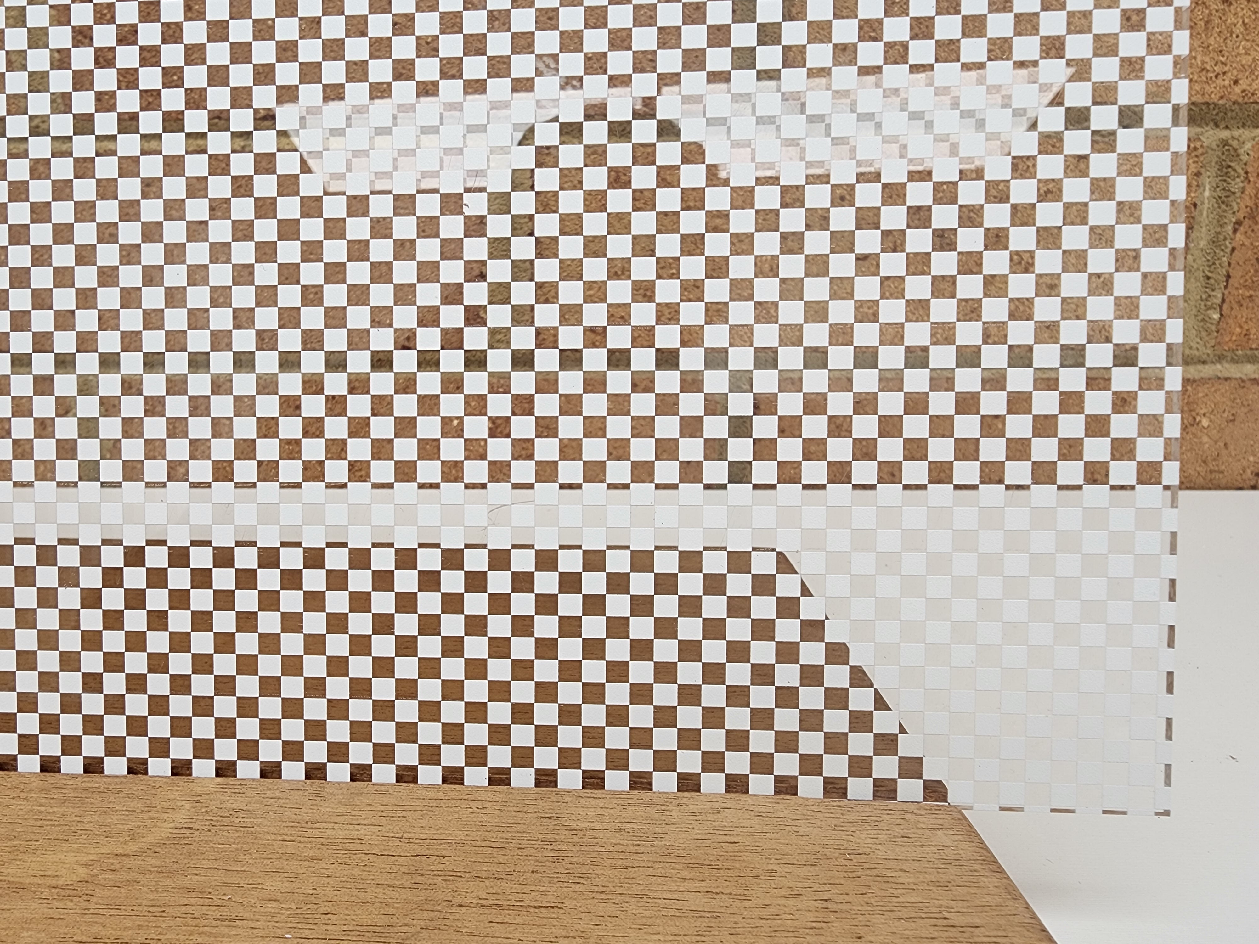 PatternPly® Scattered Micro Checkerboard WHITE – Smokey Hill Designs