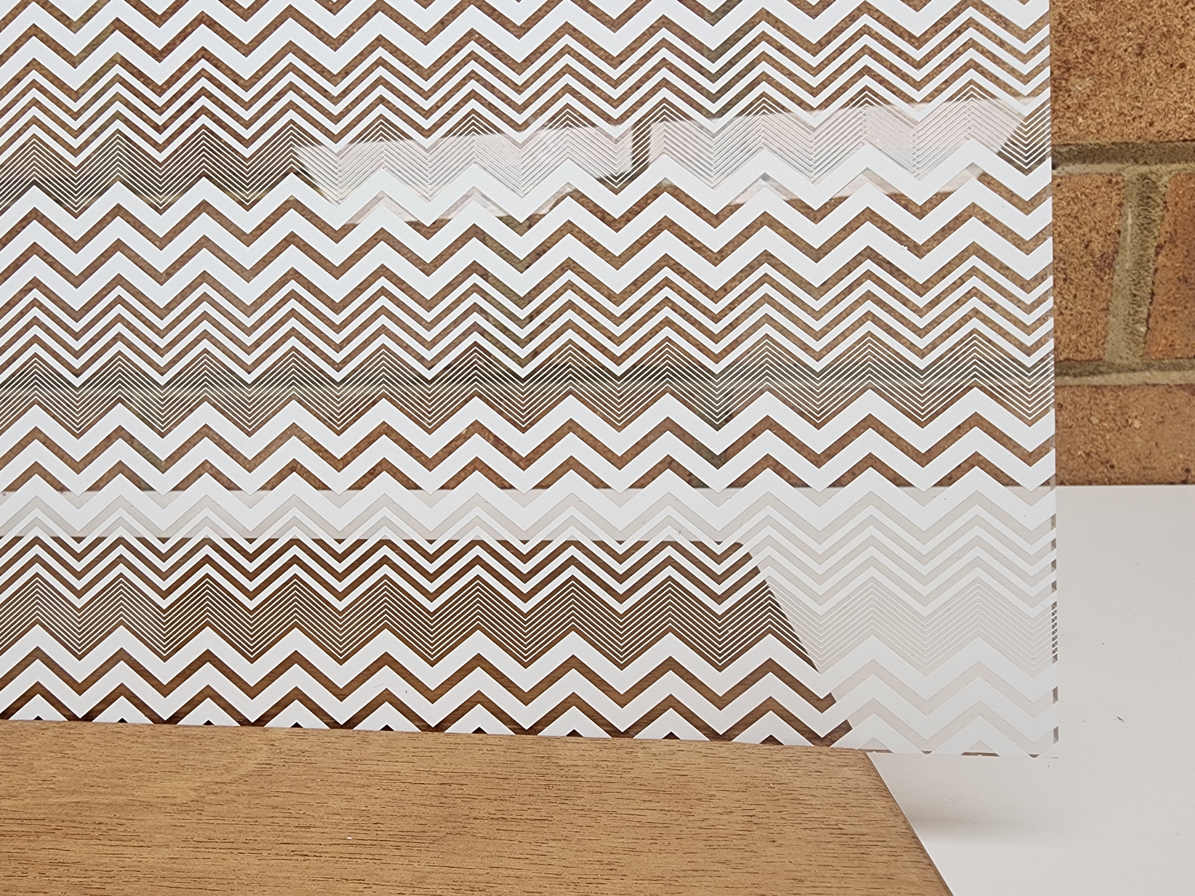 PatternPly® Scattered Chevron WHITE – Smokey Hill Designs