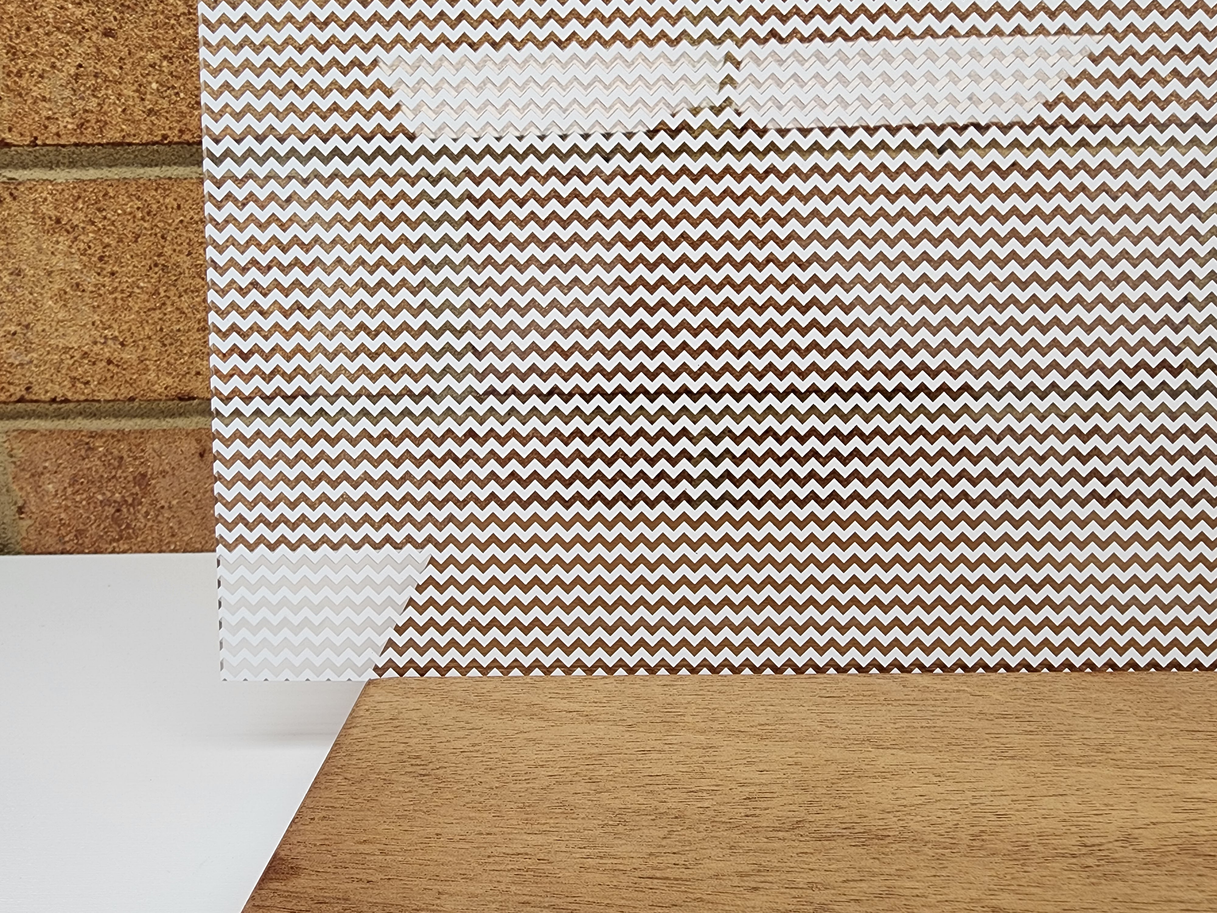 PatternPly® Scattered Micro School Chevron WHITE – Smokey Hill Designs