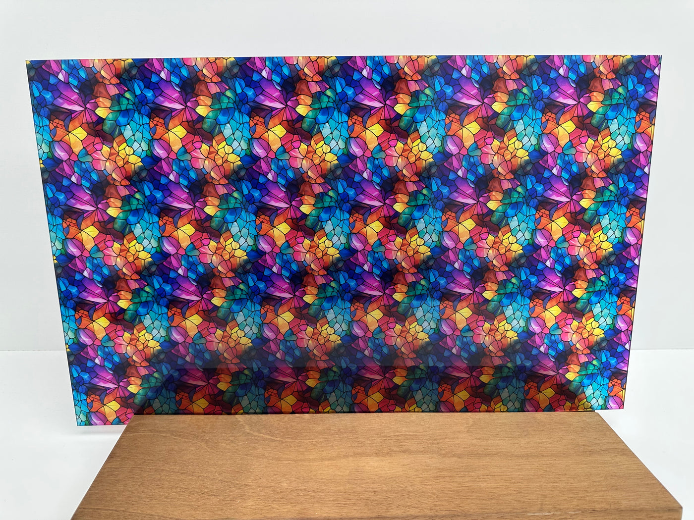 PatternPly® Acrylic Transparent Colorful Stained Glass – Smokey Hill ...