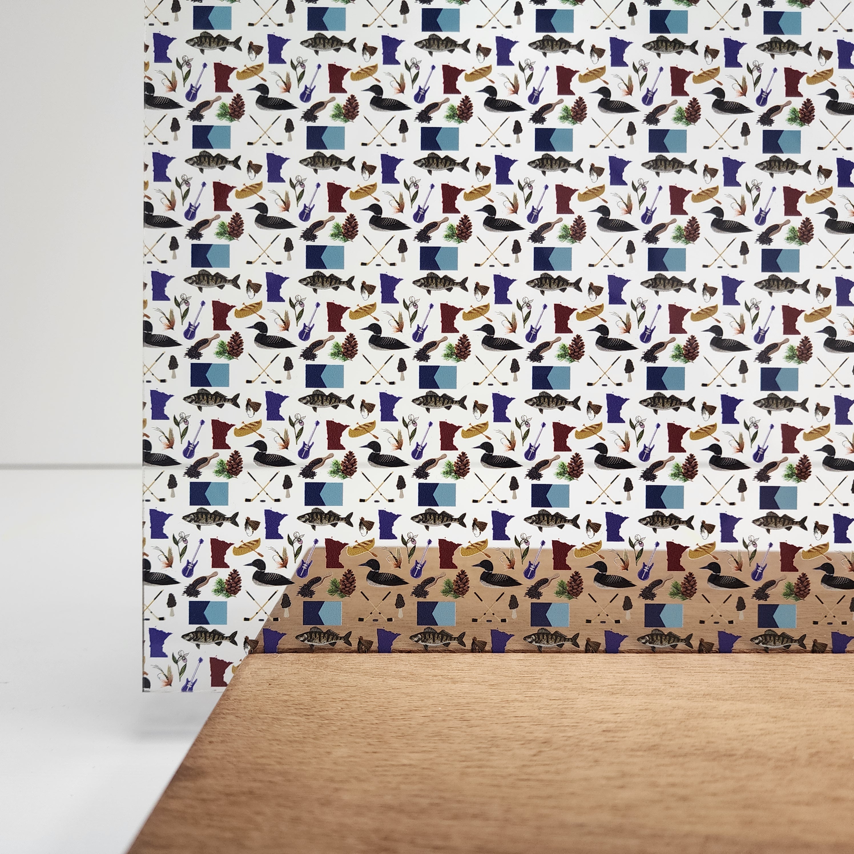 PatternPly® Scattered Minnesota Icons – Smokey Hill Designs