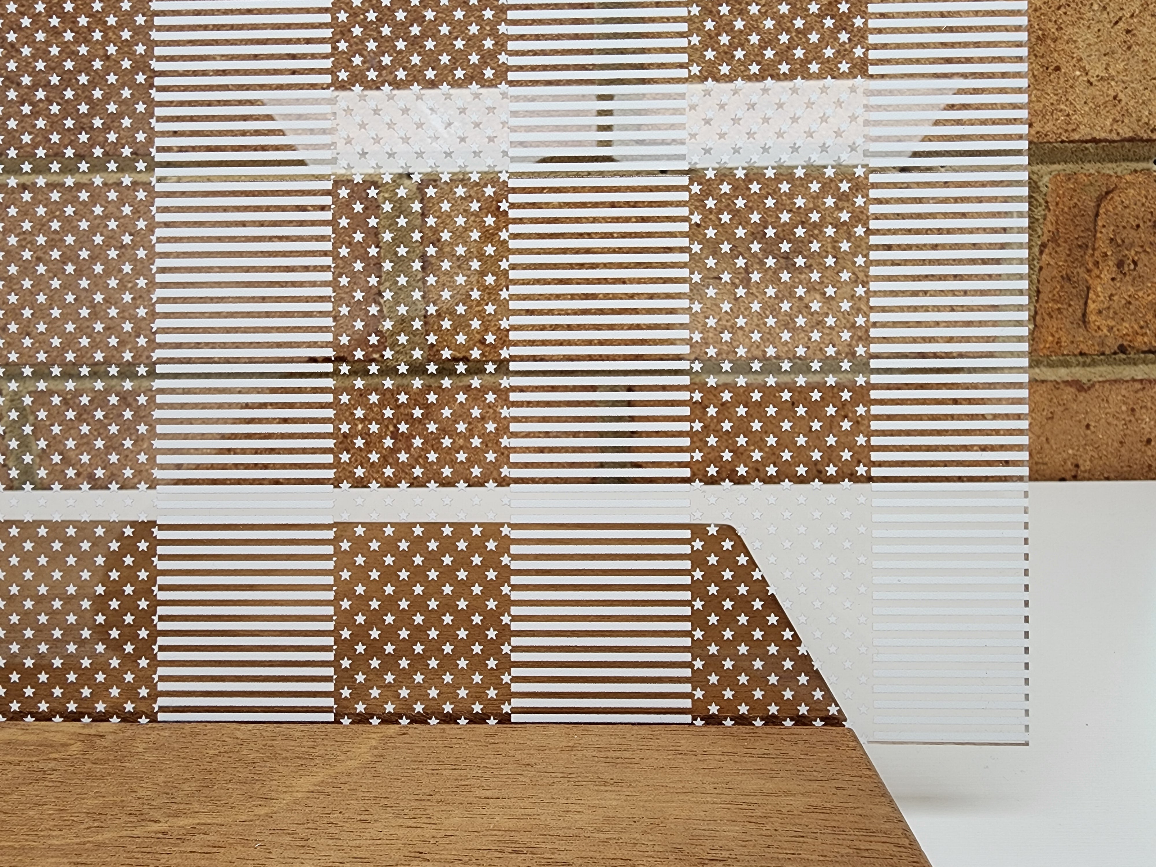 PatternPly® Scattered Repeating US Flag WHITE – Smokey Hill Designs