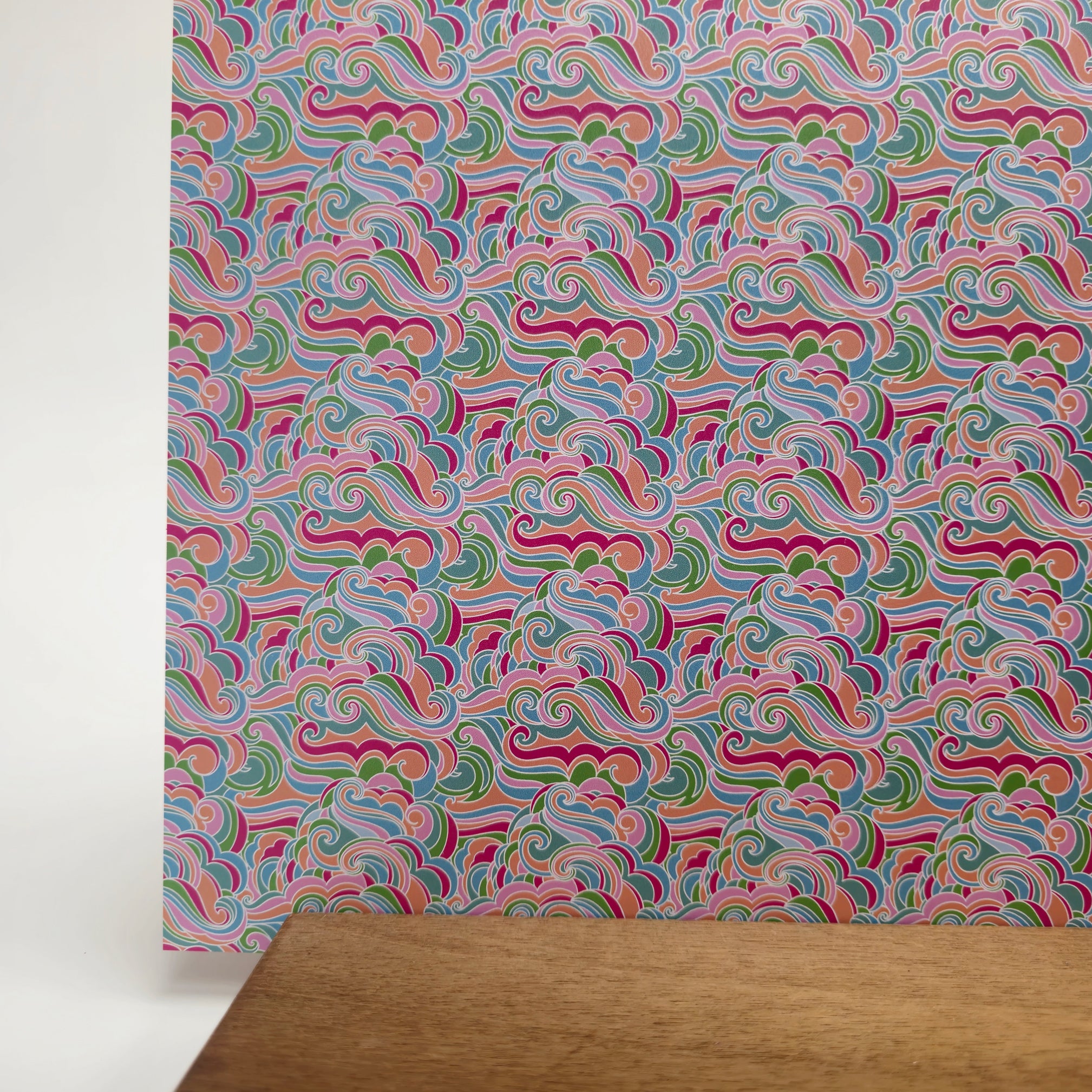 PatternPly® Spring Waves Orange – Smokey Hill Designs