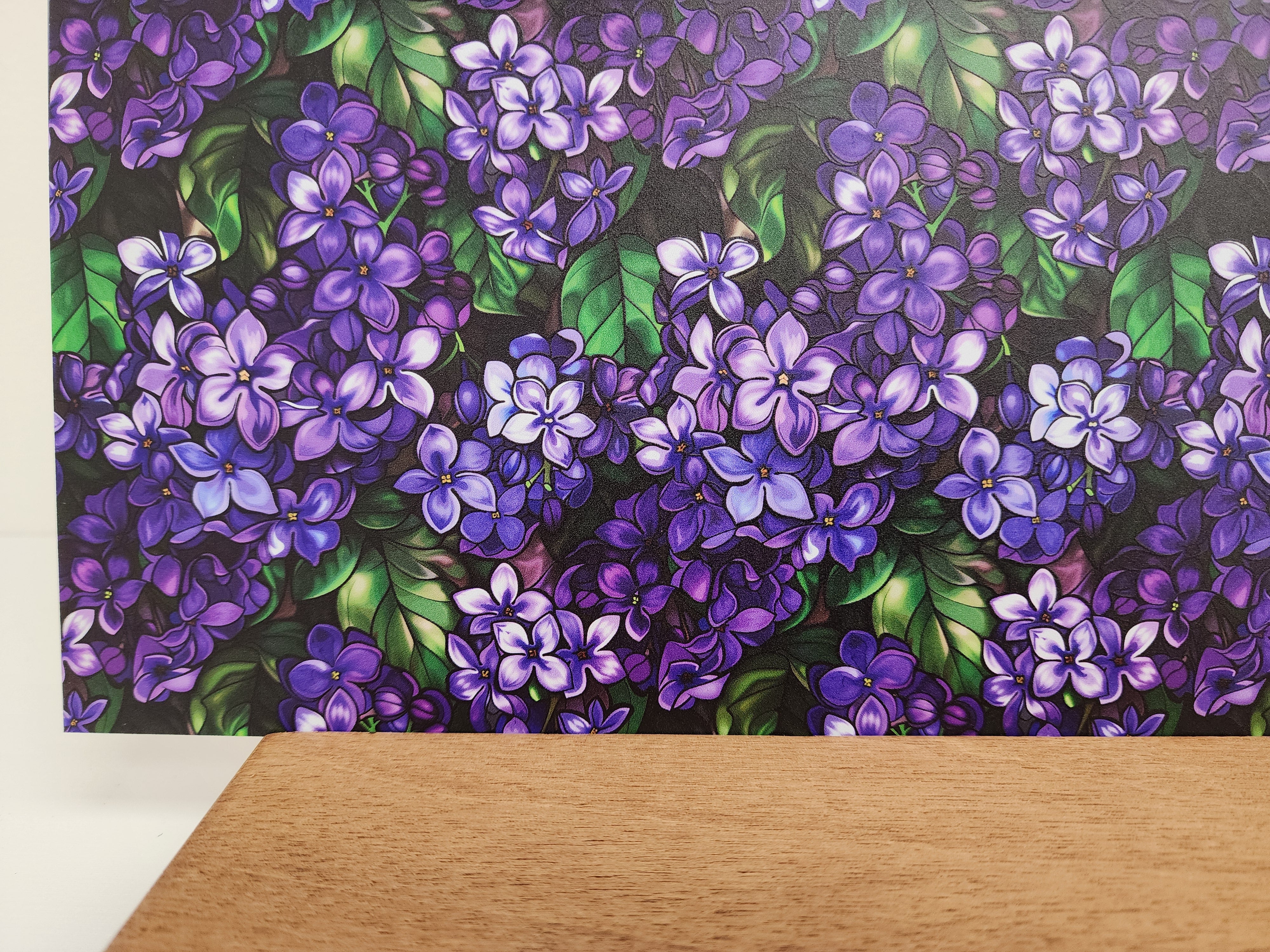 PatternPly® Full Coverage Stained Glass Lilacs – Smokey Hill Designs