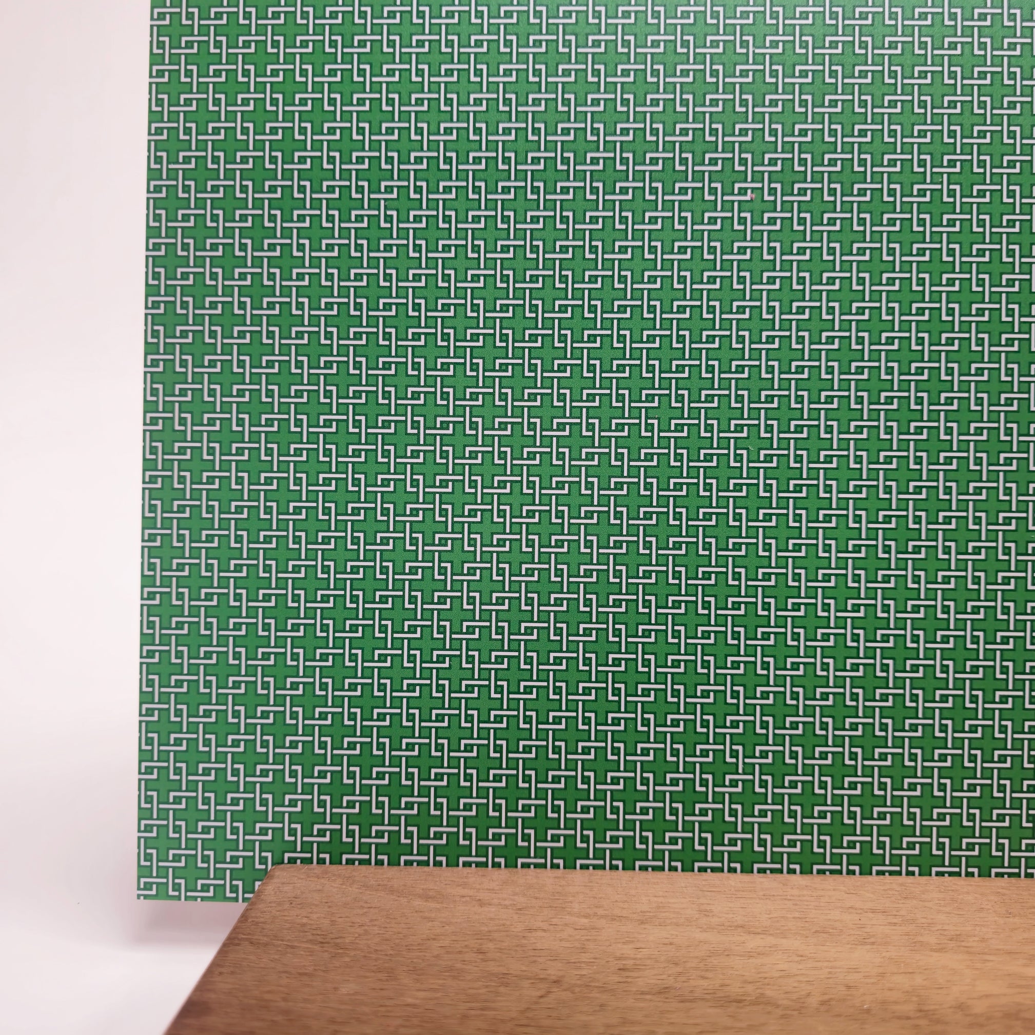 PatternPly® Full Coverage Trellis Squares Green – Smokey Hill Designs