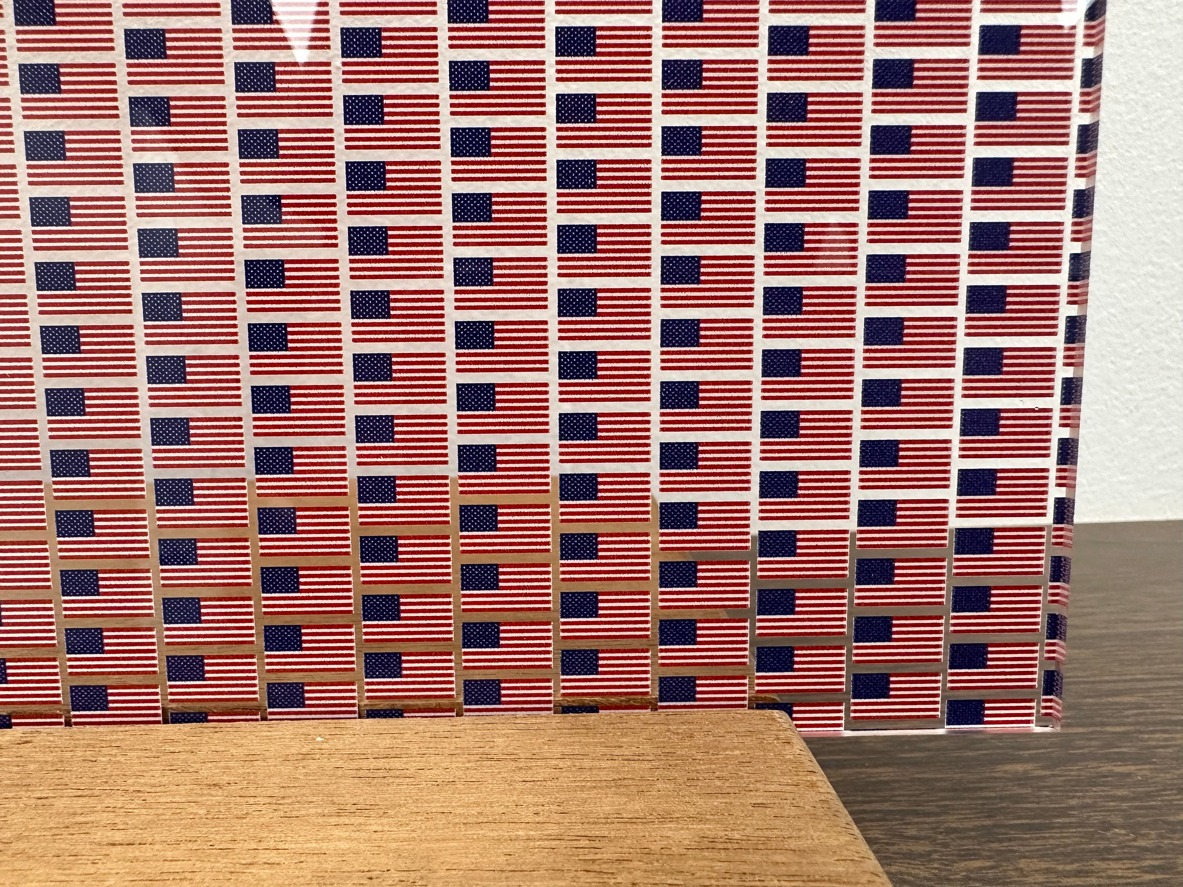 PatternPly® Scattered Micro American Flags – Smokey Hill Designs