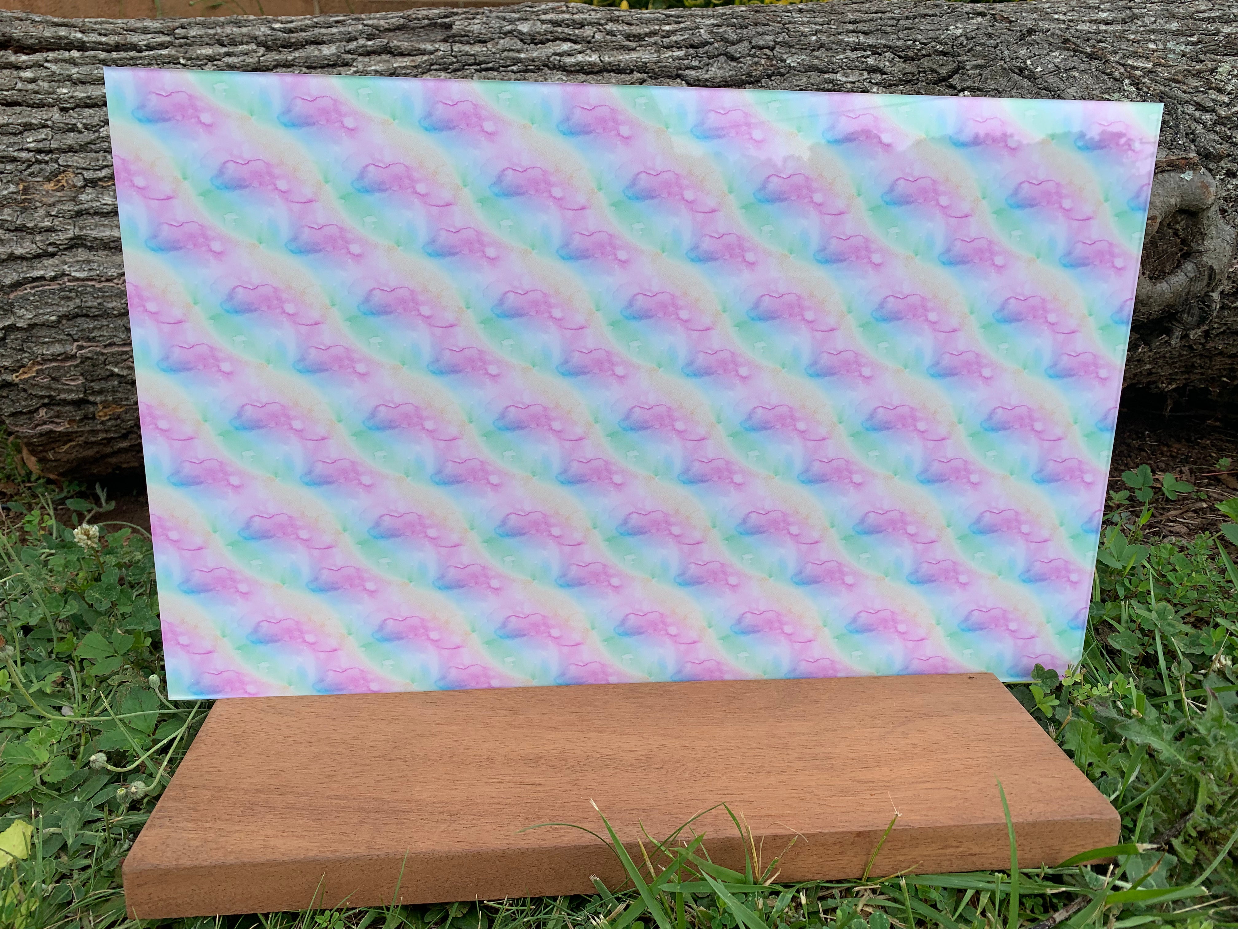 PatternPly® Full Coverage Pastel Rainbow Watercolor – Smokey Hill Designs